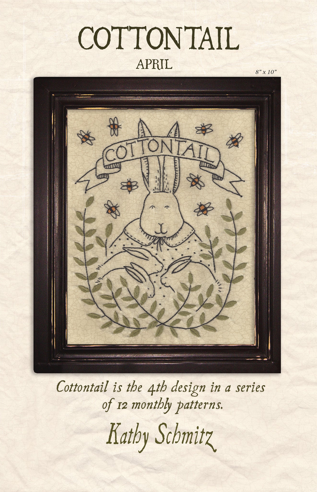 Cottontail - April PDF pattern – Kathy Schmitz