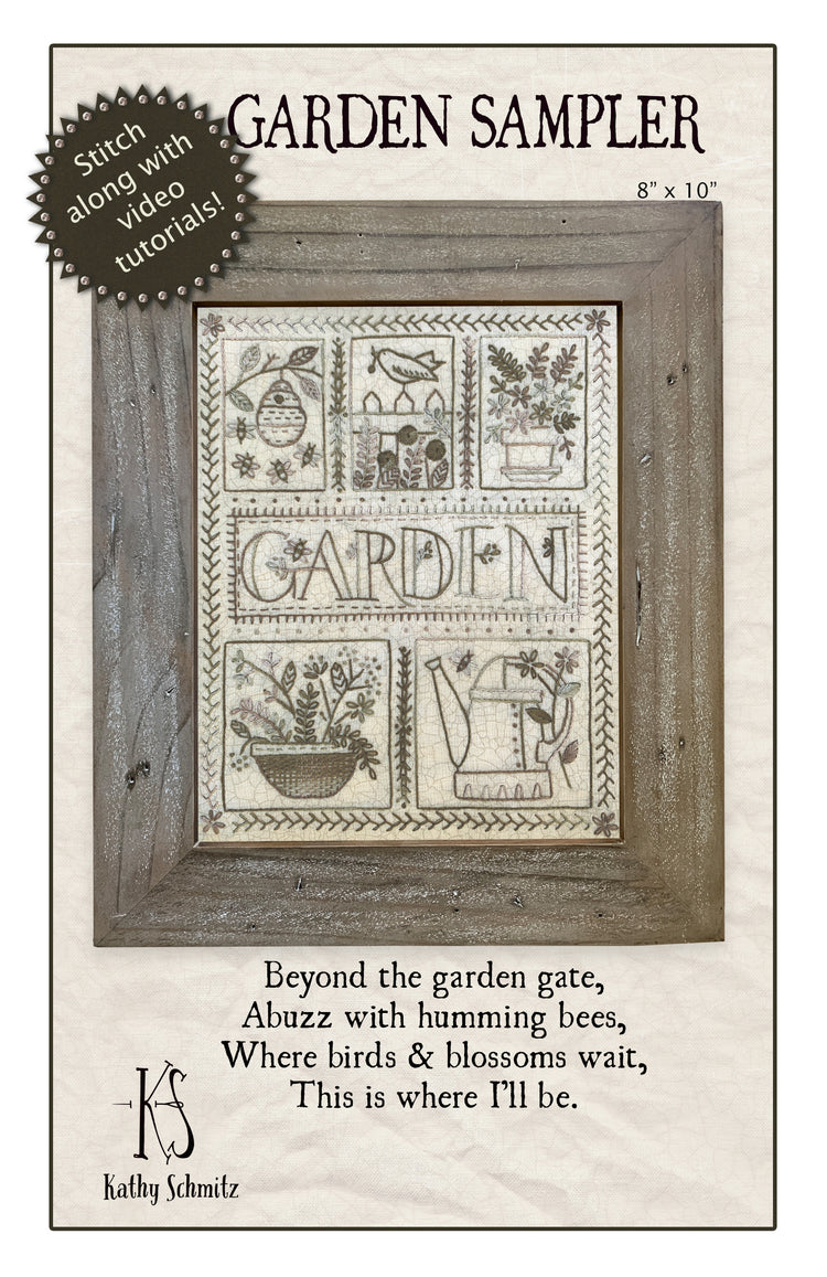 Garden Sampler digital pattern – Kathy Schmitz