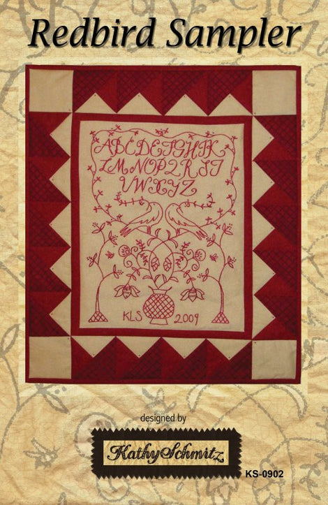 Redbird Sampler - PDF DOWNLOAD PATTERN – Kathy Schmitz