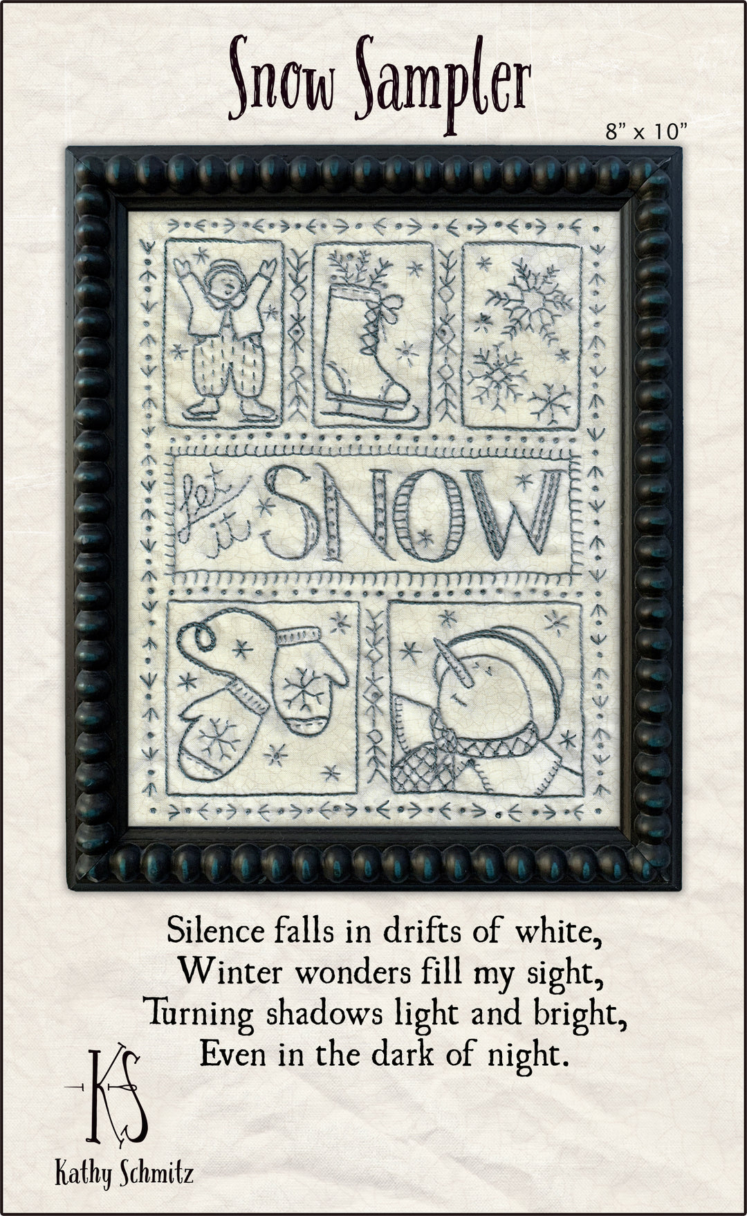 Snow Sampler digital pattern – Kathy Schmitz